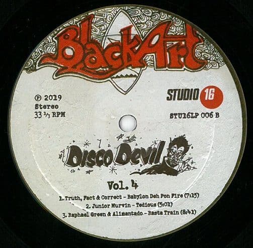 LEE SCRATCH PERRY Disco Devil Vol 4 Vinyl Record LP Studio 16 2020